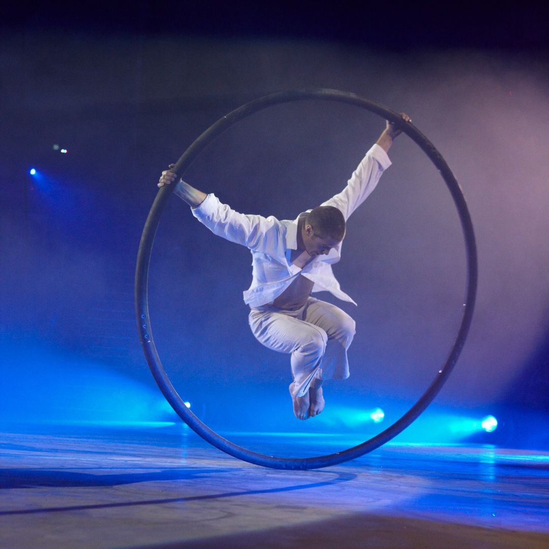 Cyr Wheel Dubai | Elegant Entertainment for Events | DXB Entertainer
